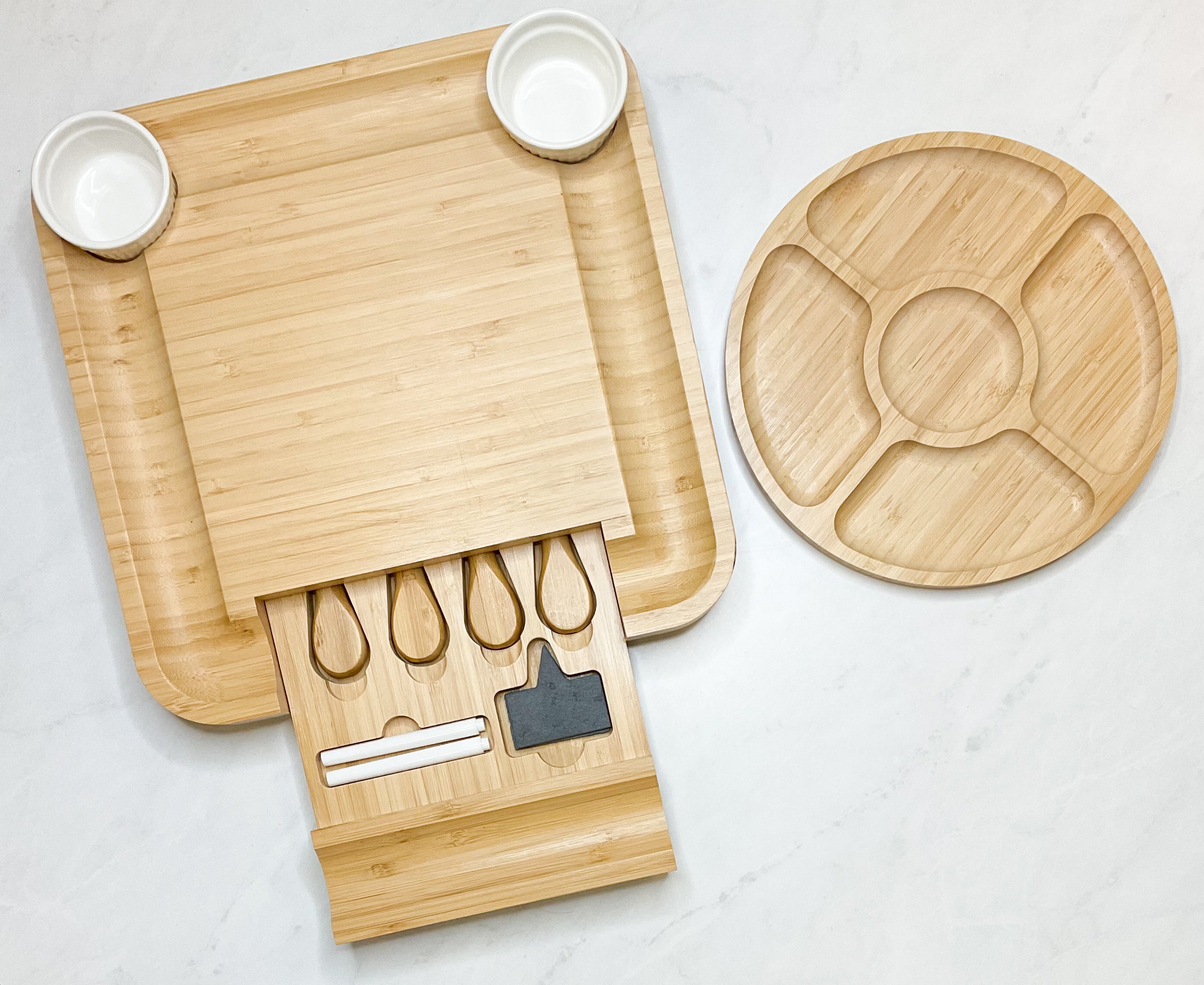 The Ultimate Charcuterie Board w/ Cheese Knives & Serving Tray – Sergio ...